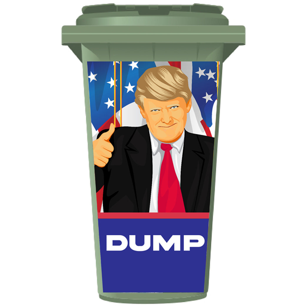 Donald DUMP Bin Sticker – Bincredible Bin Stickers